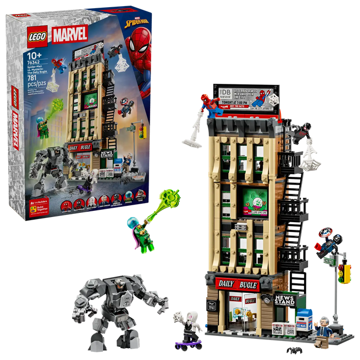 LEGO® Marvel Spider-Man vs. Mysterio: The Daily Bugle 76342 — Moore's ...