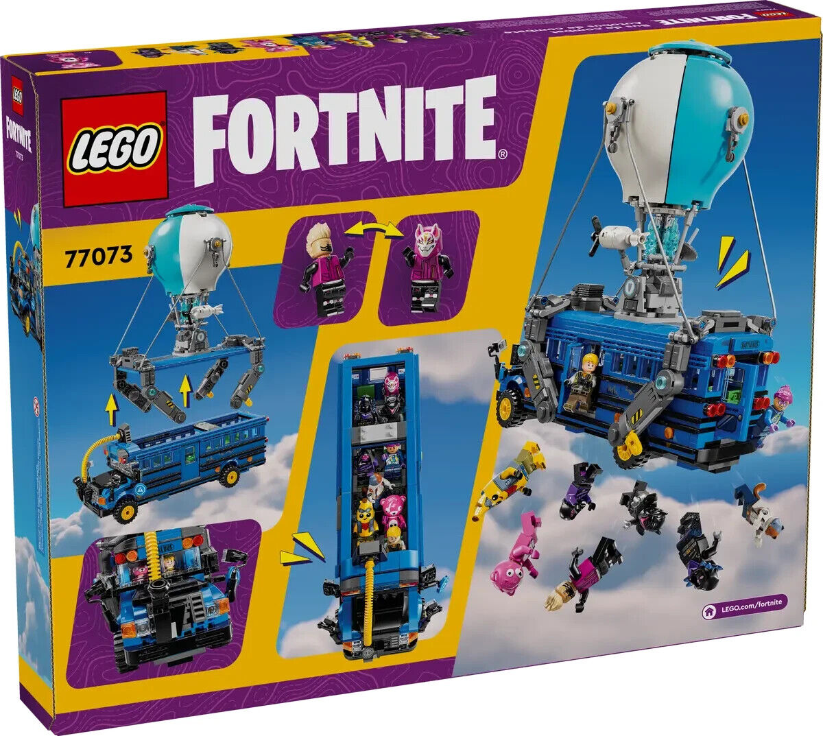77073 Fortnite Battle Bus – Moore's Minifigures
